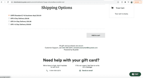 Whole Foods Gift Cards: Where to Buy and How to Use Them
