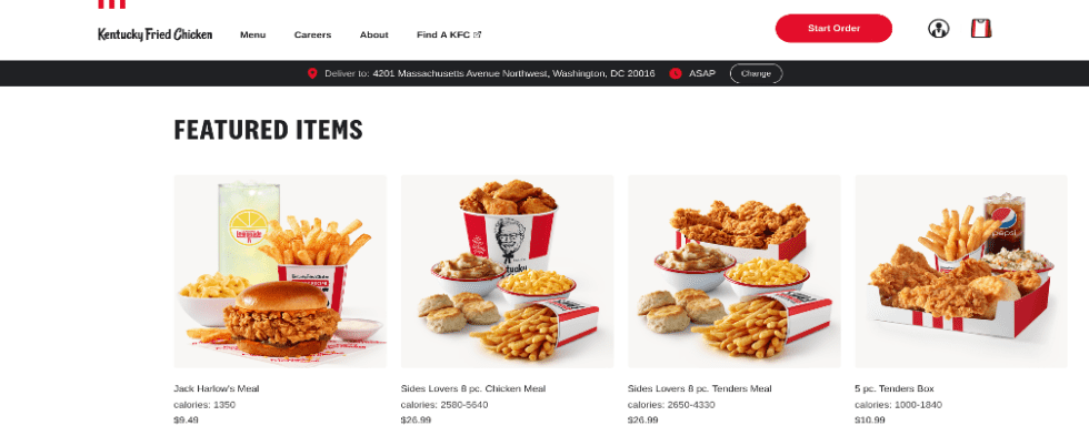 How Does KFC Delivery Work And How To Order Online - Shopfood.com