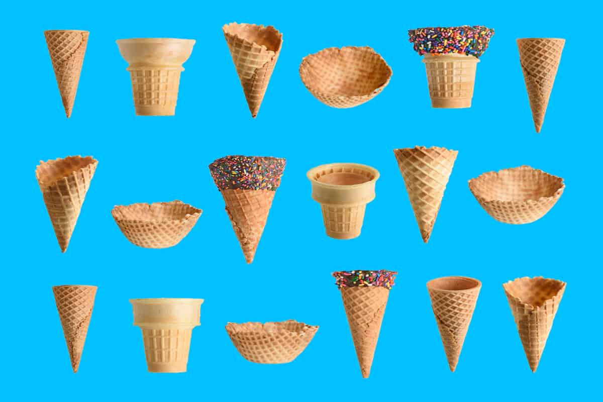 Different Types Of Ice Cream Cones Different Types Of Ice Cream Cones